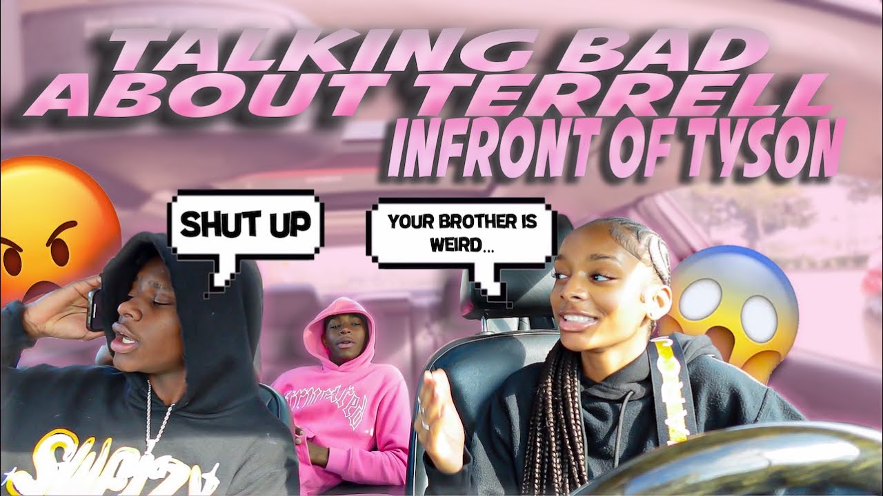 I talked BAD about Terrell IN FRONT of Tyson(LOYALTY TEST🤔) - YouTube