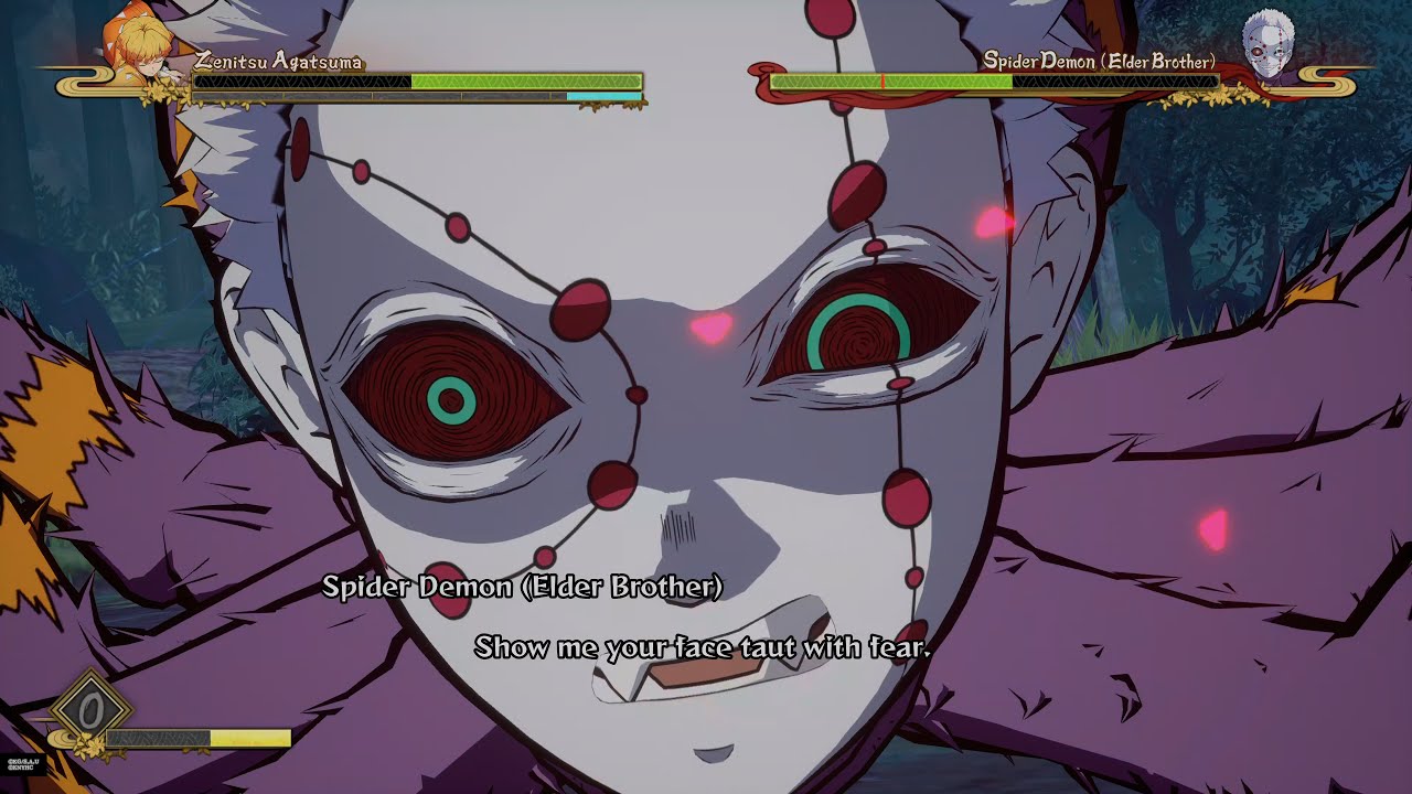 Demon Slayer PS5 | Spider Demon Elder Brother Boss Fight - YouTube