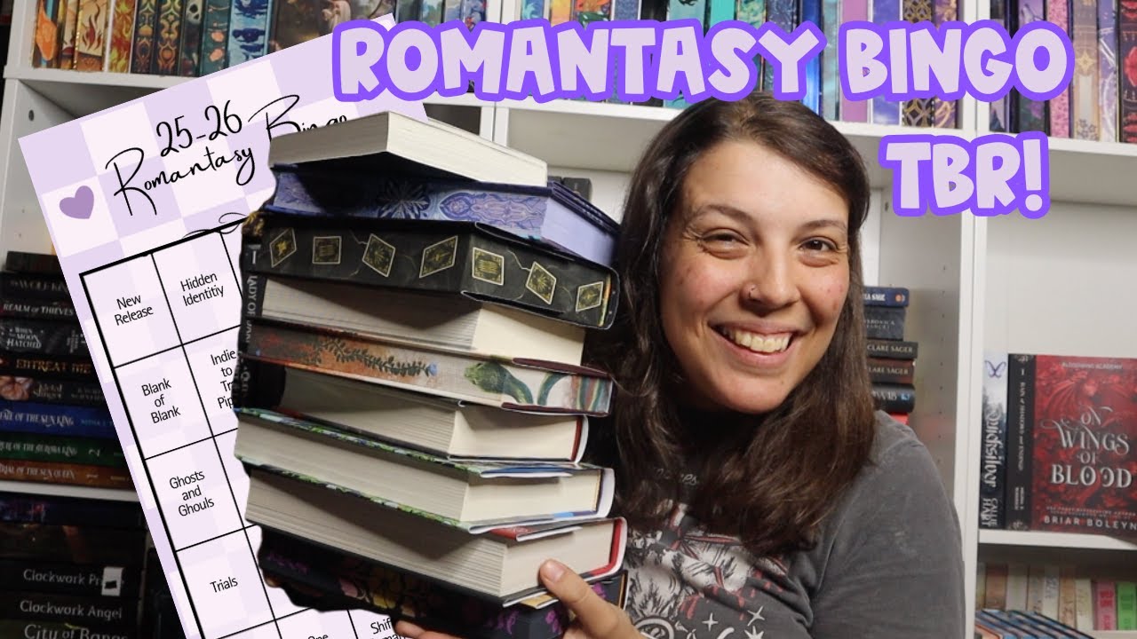 My Romantasy Bingo TBR | Romantasy Books I Am Excited To Read In The ...