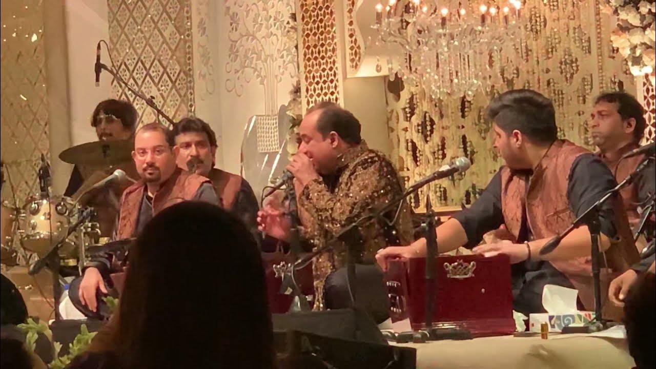 Ankh uthi Mohabbat ney Angrai | Ustad Rahat Fateh Ali Khan Live @ Sangeetآنکھ اٹھی محبت نے ...