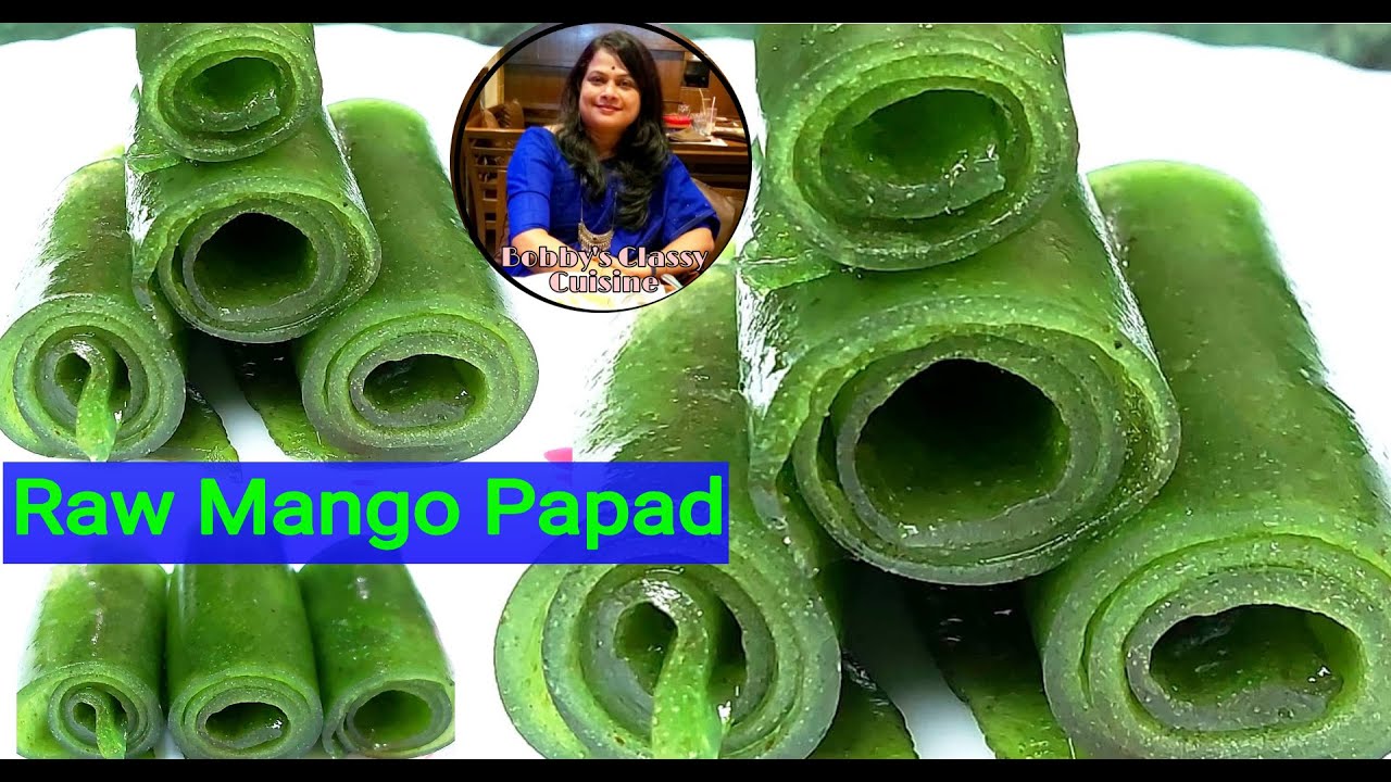 Mango Papad Recipe|Kacha Aam er Aamsttyo Recipe|Store it for Year ...