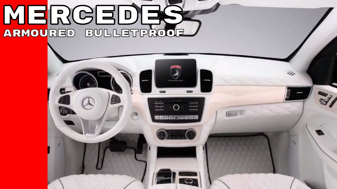 Armoured Bulletproof Mercedes GLE Guard By TopCar - YouTube
