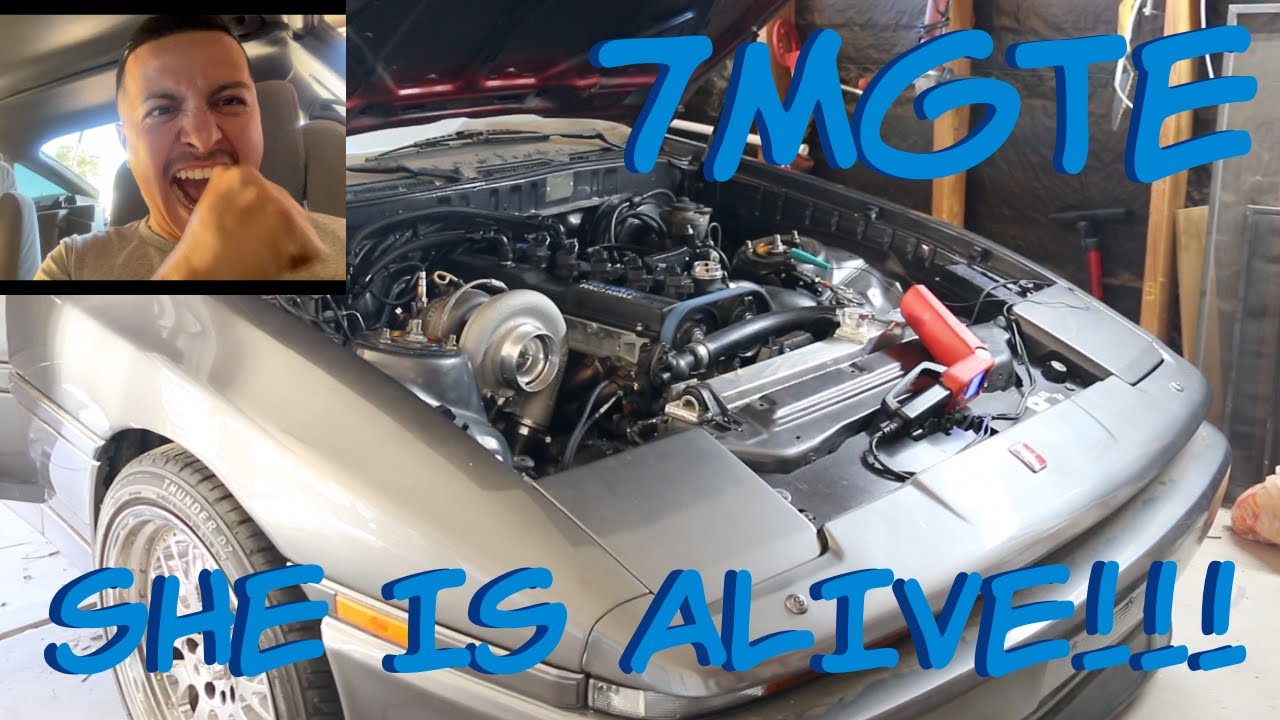 SHE IS ALIVE!!! MK3 SUPRA 7MGTE BUILD, ECU MASTER - YouTube
