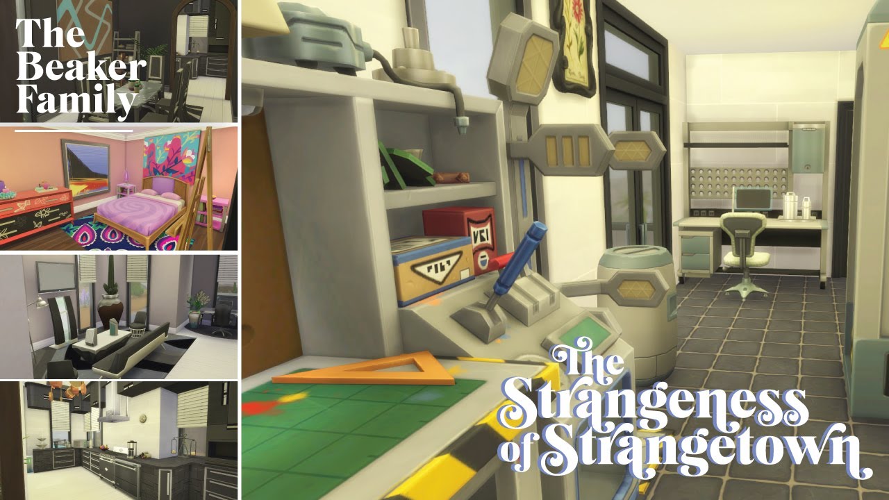 The Beaker Family - Interior - Maxis Only - No CC - The Sims 4 - The ...