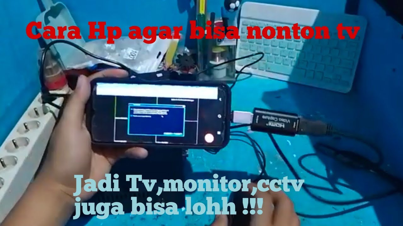 Cara Agar Hp Jadi Layar tv,cctv dan layar komputer - YouTube