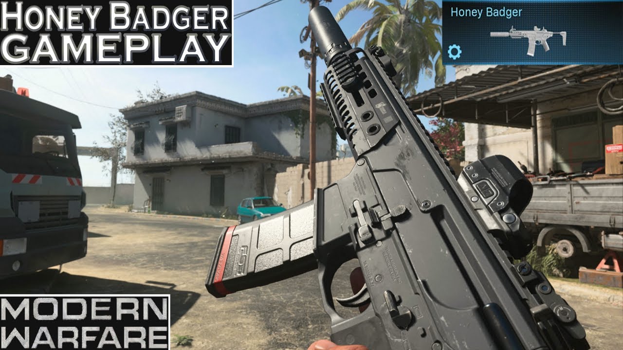 Modern Warfare AAC Honey Badger PDW (M13) Gameplay - YouTube