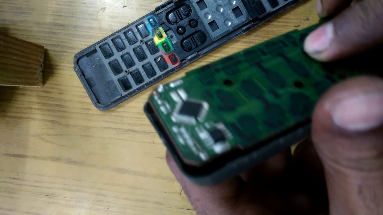 How to repair Airtel setup box remote - YouTube