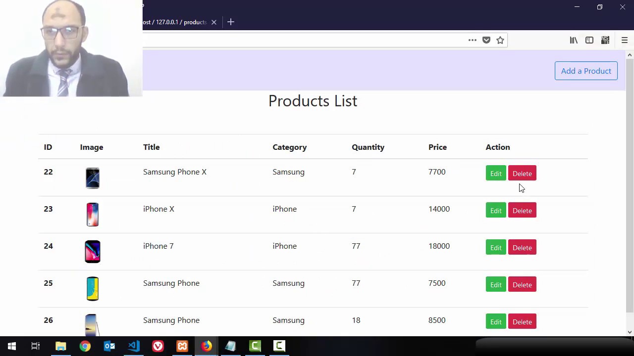 18 Project1 Products Nodejs editPage programming get method - YouTube