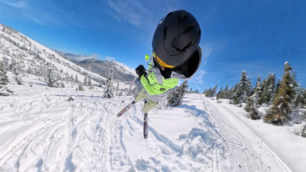 Sasquatch Mountain Bluebird Pow Day - YouTube
