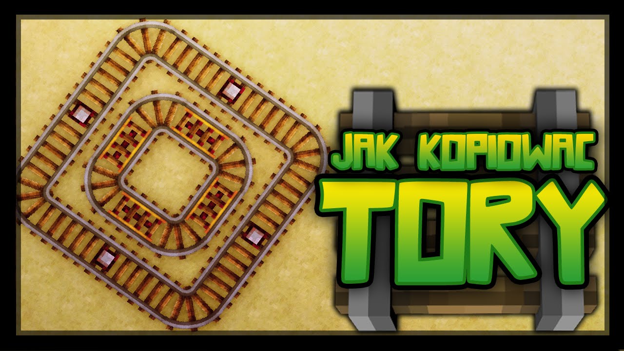 JAK KOPIOWAĆ TORY W MINECRAFT! - YouTube