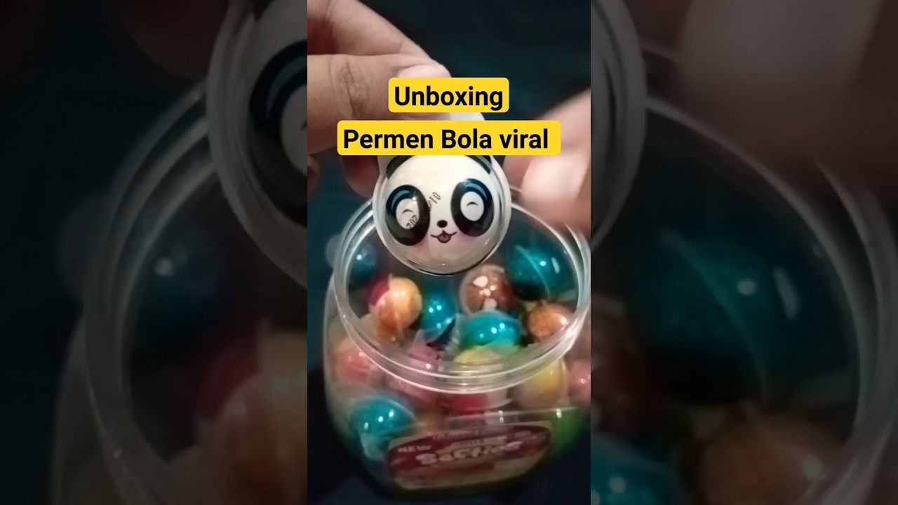 Unboxing Permen Bola Viral. #permen #permenviral #permenbola - YouTube