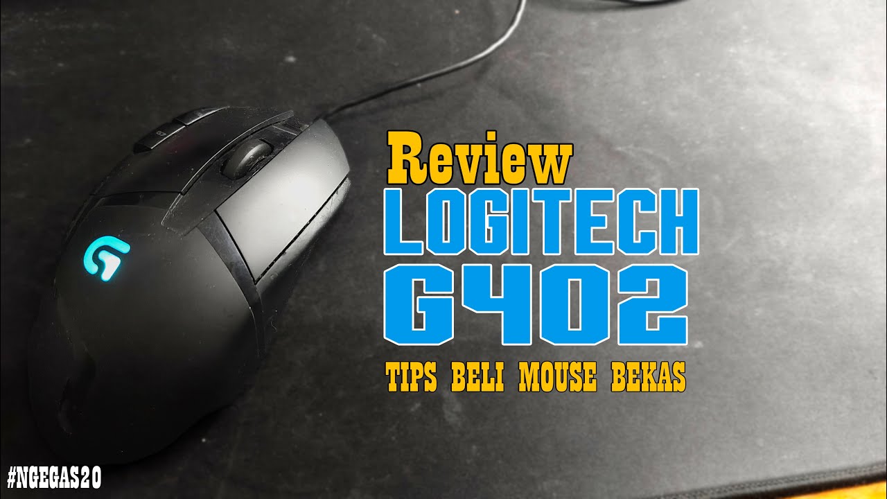 Review Mouse Logitech G402 - Tips dan Trick Beli Mouse Bekas - YouTube
