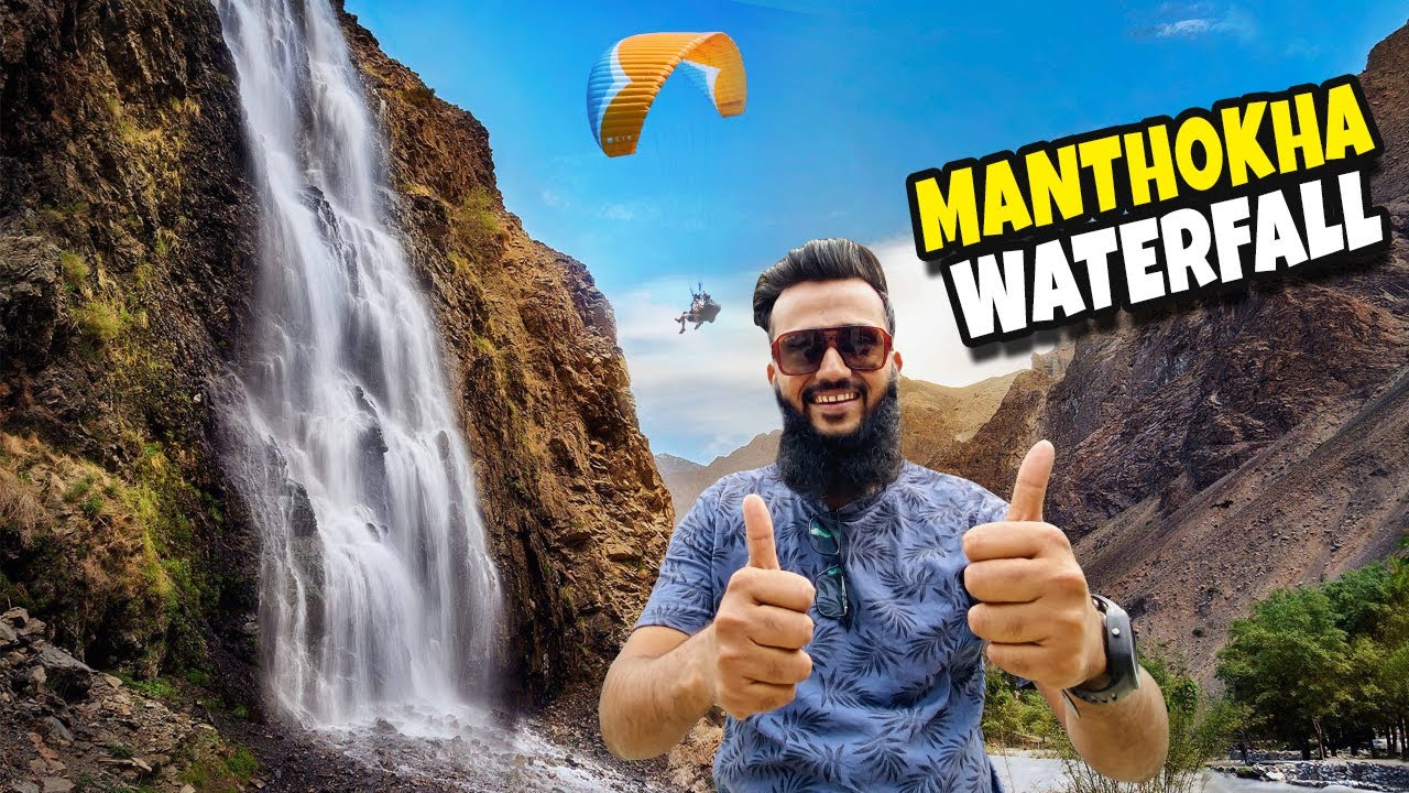 Manthokha waterfall Pakistan | Cold desert skardu (Fahad Bhai Official ...