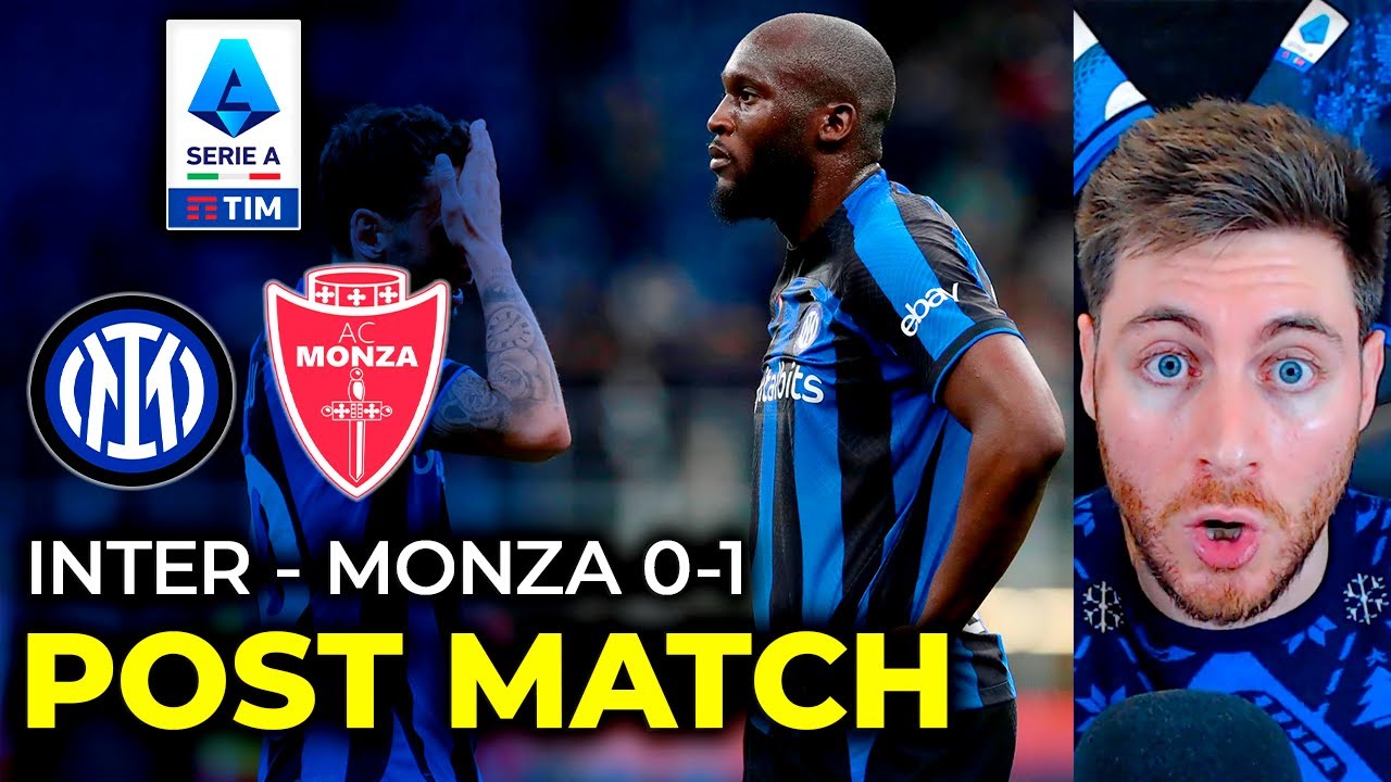 INTER MONZA 0-1 Fate SCHIFO!!! Gli ESTERNI son 2 ABORTI e BARELLA da ...