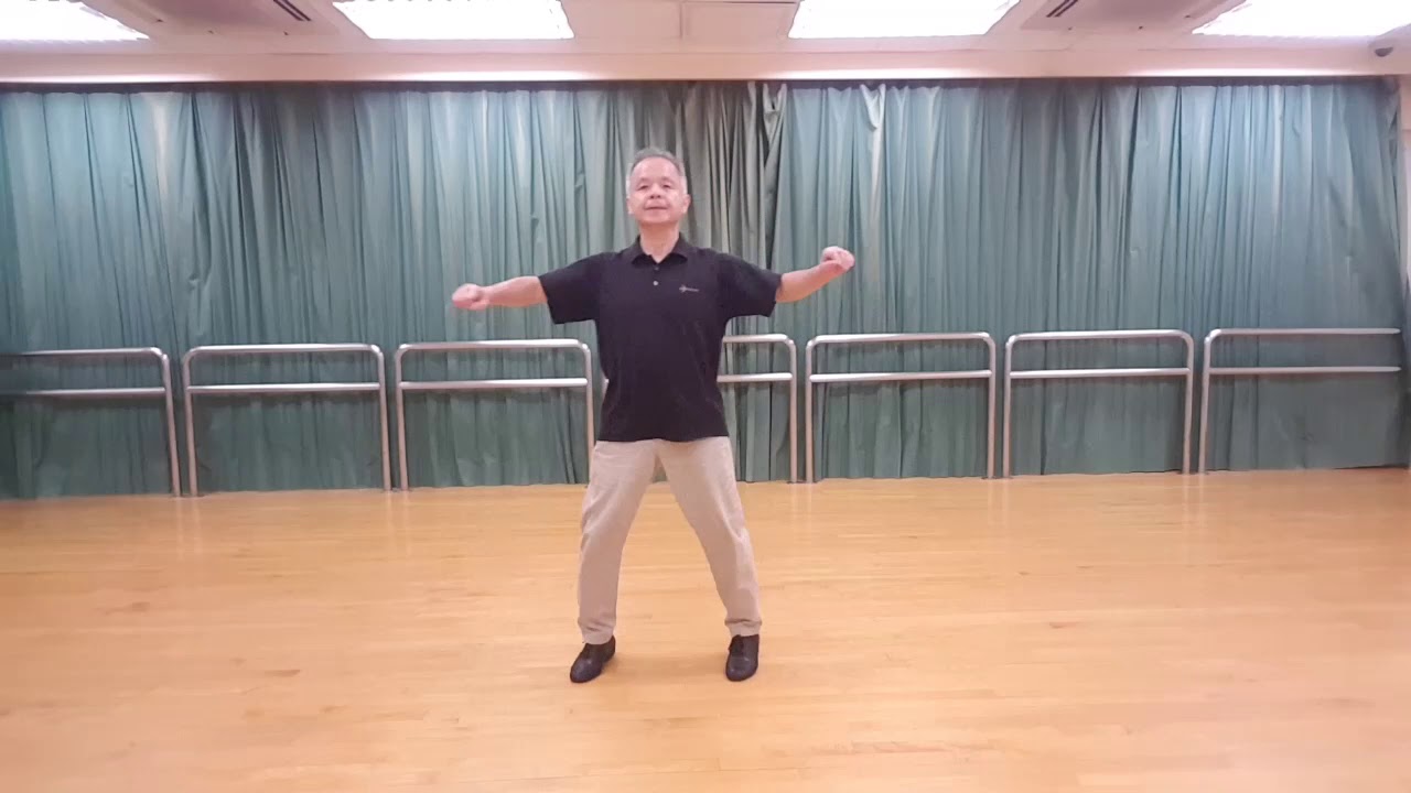 Congratulations, line dance, beginner level - YouTube
