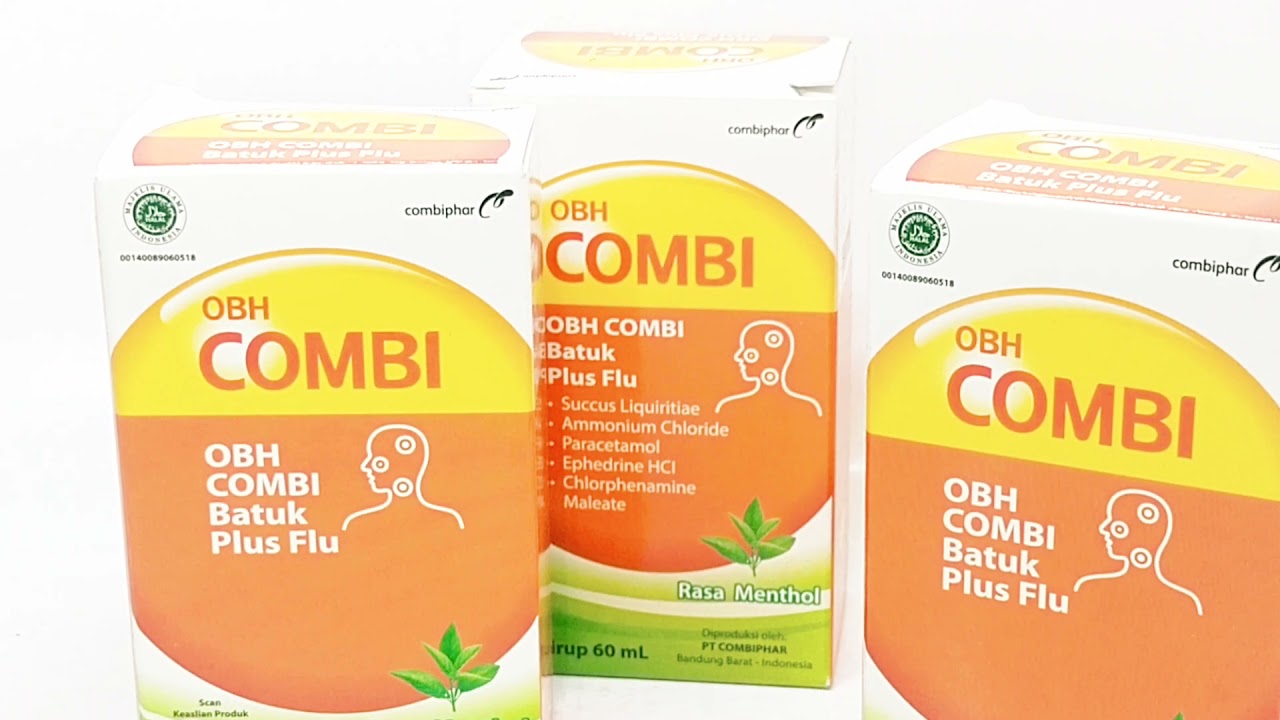Obh Combi Plus Mentol Syrup 60 Ml - YouTube