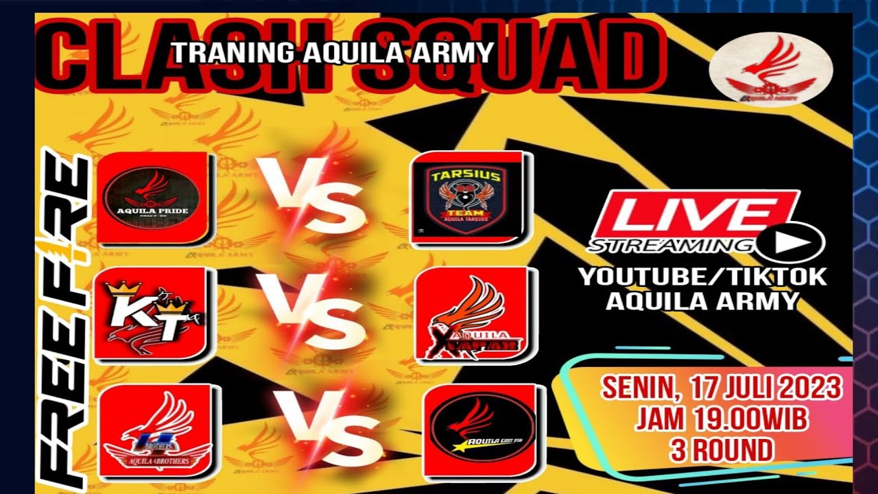 TRANING CLASH SQUAD AQUILA ARMY - YouTube