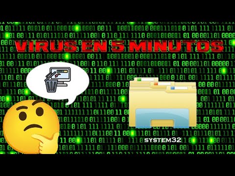 Carpeta System32 (Virus En 5 Mins.) || ¿Se puede borrar esta carpeta ...