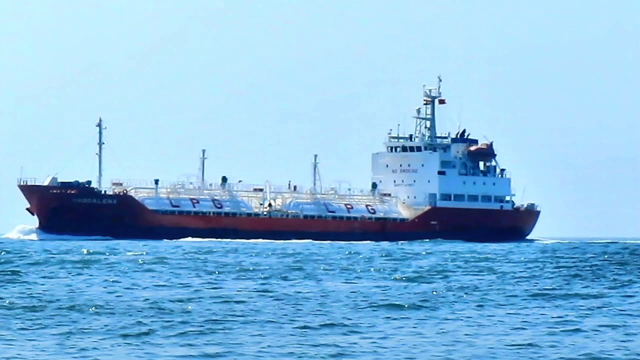 LPG(Gastanker)MAGDALENA - YouTube