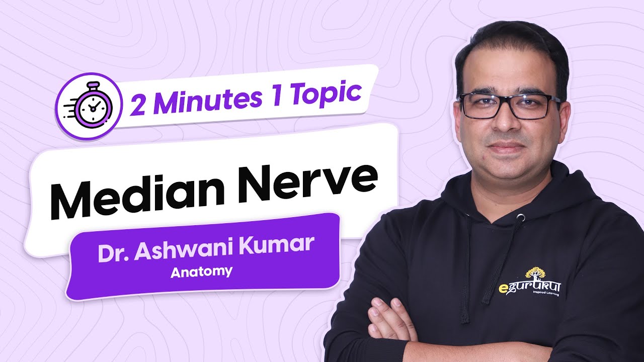 Let s Discuss Median Nerve 2 Minutes 1 Topic Dr Ashwani Kumar let-s-discuss-median-nerve-2-minutes-1-topic-dr-ashwani-kumar
