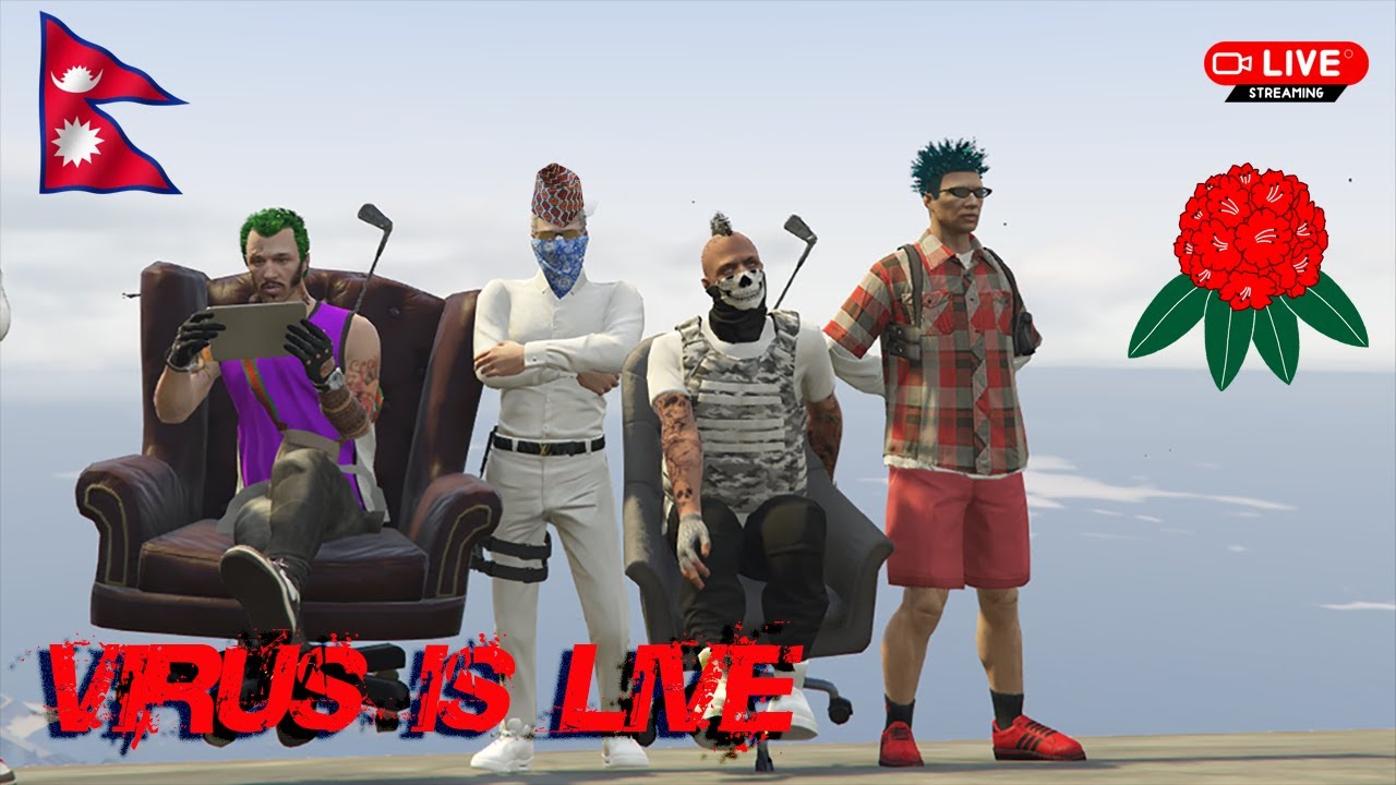 SURU GARAM KABJA ANI AAUCHA MAJA || GTA V || LGRP || Mini Virus gaming ...