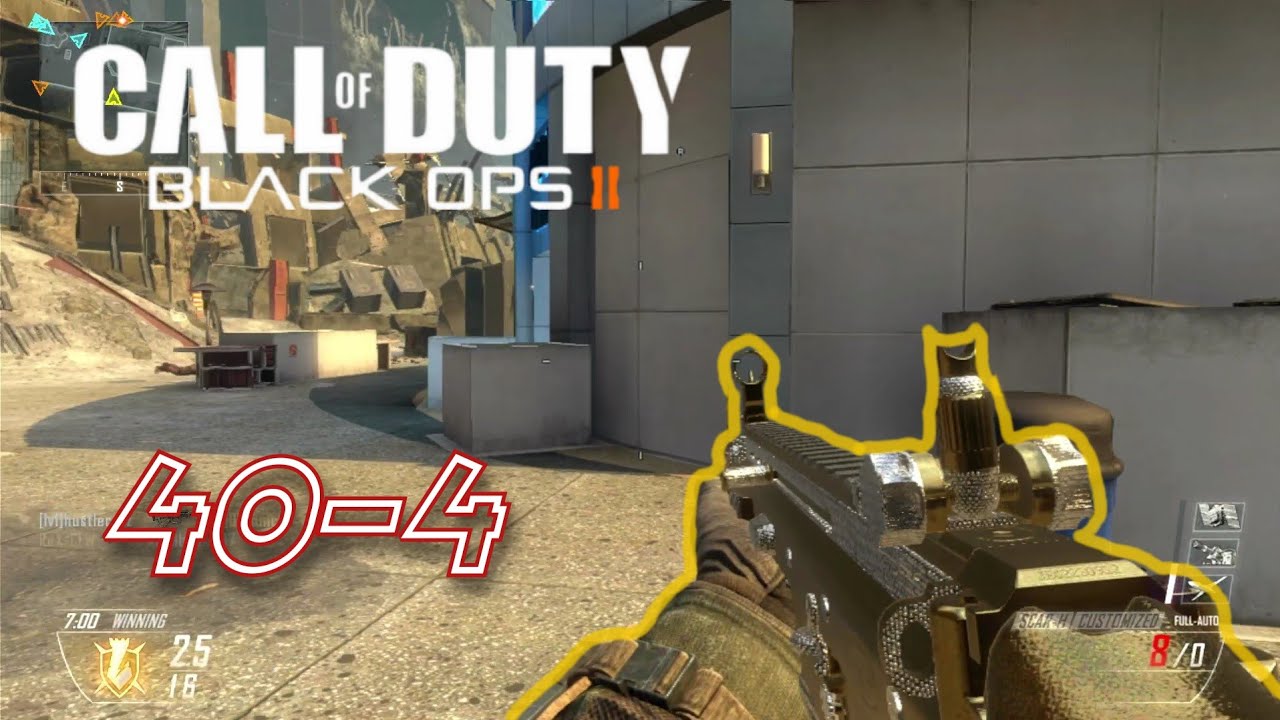 Vamos a tope con la SCAR-H: Cod Black ops 2 | Ps3 - YouTube