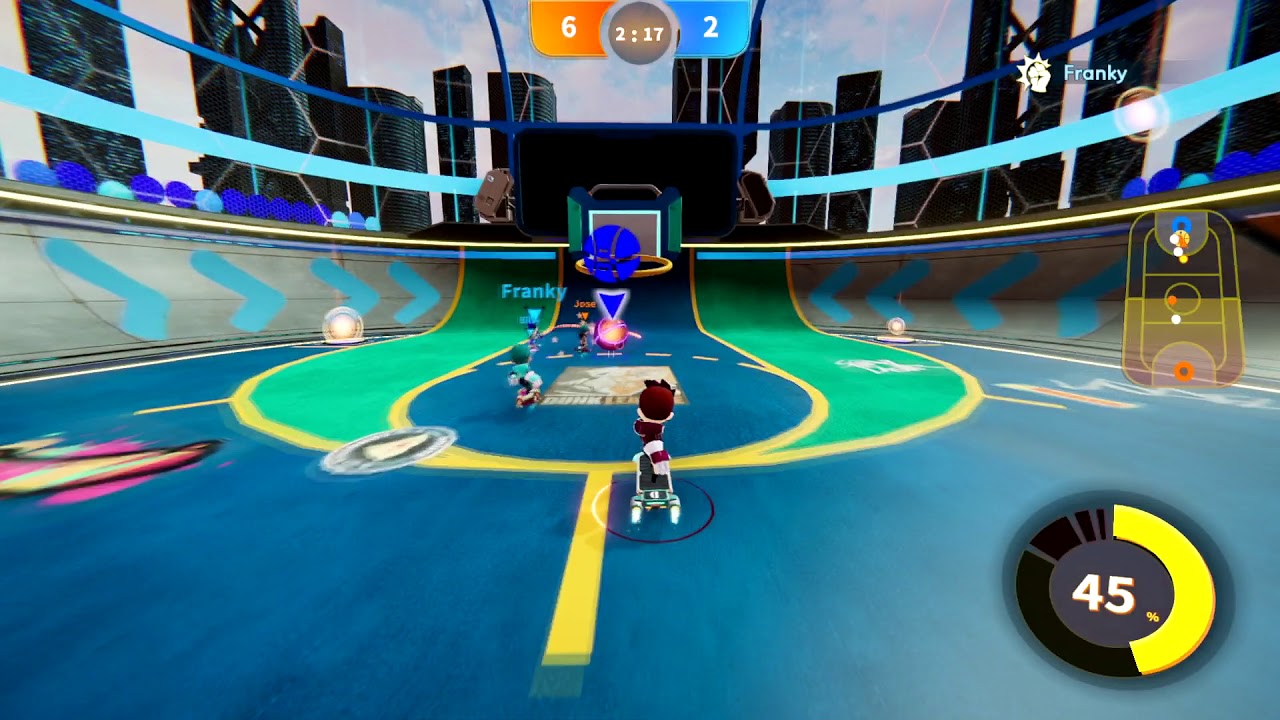 Swing Dunk 🏀🛹 - YouTube