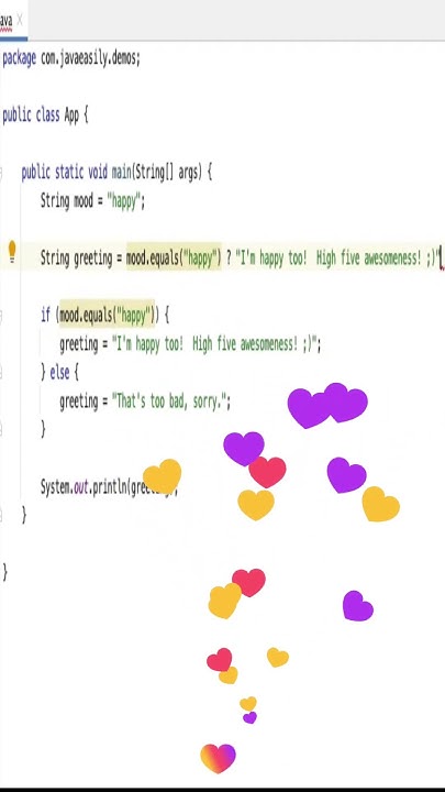 Ternary Operator In Java - YouTube