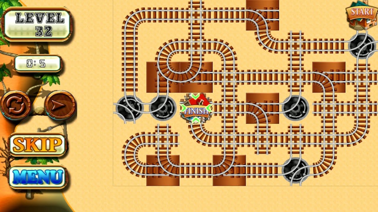 Rail Track Maze - Train Puzzle Adventure - Android Gameplay #06 - YouTube