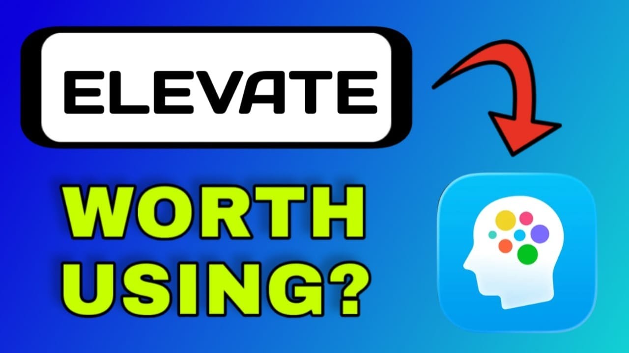 ELEVATE APP REVIEW - WORTH DOWNLOADING? (EXPLAINED) - YouTube
