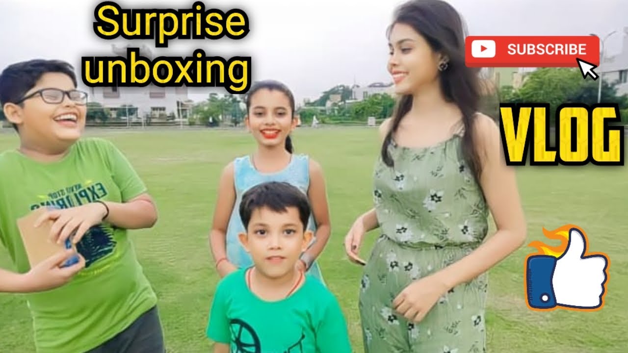 Surprise 😍 unboxing for chillar party|| vlog || Changing Winds - YouTube