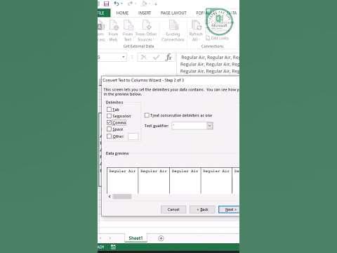 How To Text To Columns Data Split Tricks & Tricks Advance Excel ...