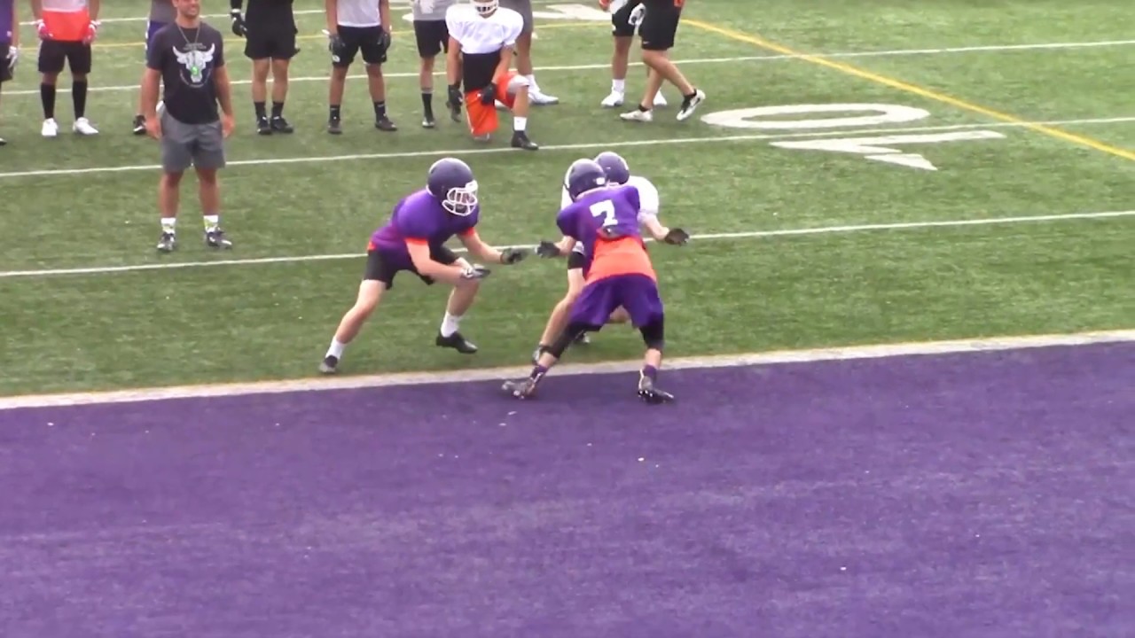 Pull Slide Block Release | How to break a double Team - YouTube