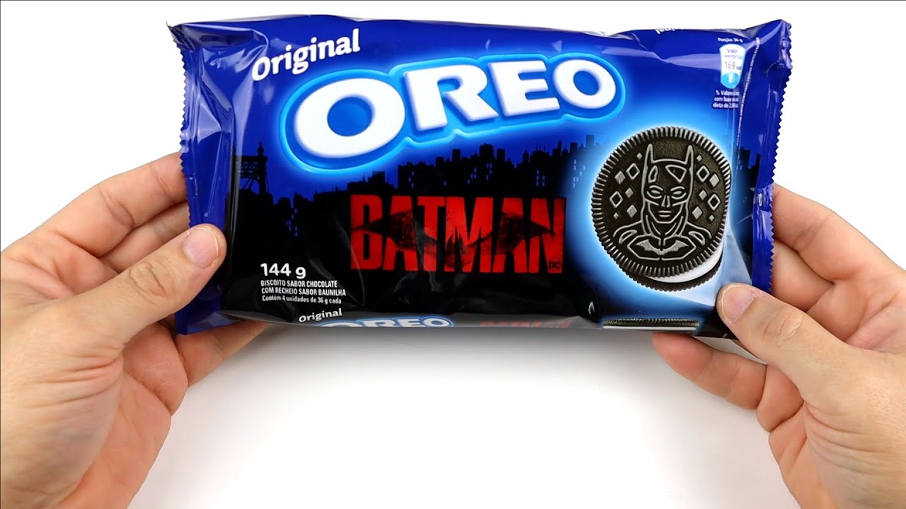 Opening Batman Oreo Cookies Packages 🦇 ASMR - YouTube