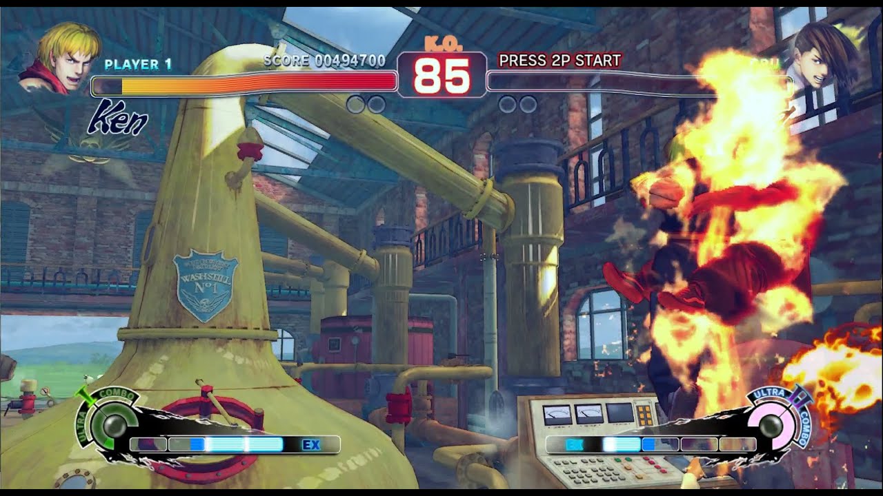 Ultra Street Fighter IV : Ken Masters full Playthrough - YouTube