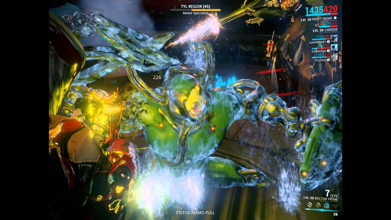 WARFRAME U17 New Boss Uranus - YouTube