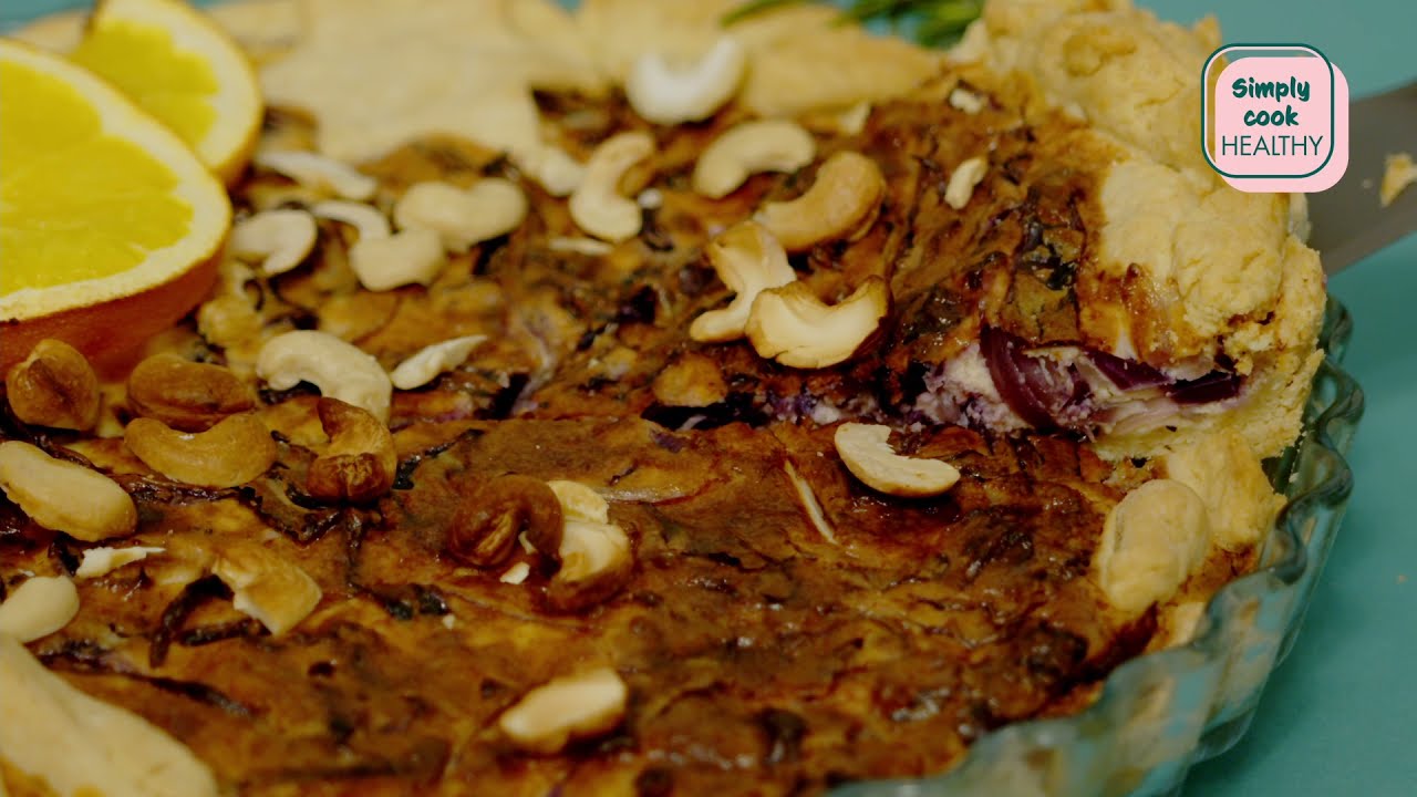 Red Cabbage Quiche - YouTube