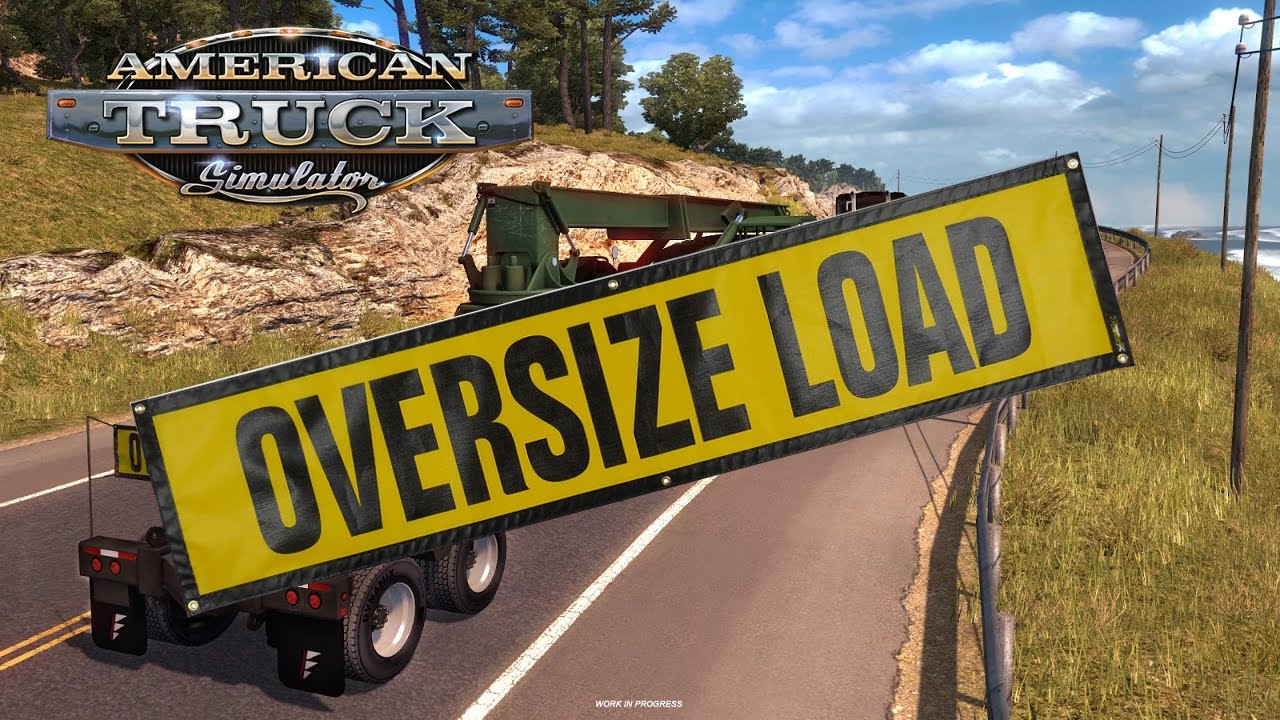 OVERSIZE LOAD W ATS - YouTube