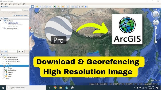 How To Georeference Downloaded Map Using Arcgis For ArcGIS Pro