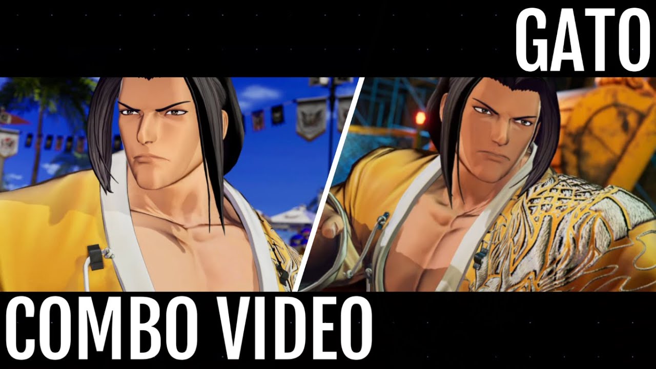 Kof XV || Gato || (Basic) Combo Video - YouTube