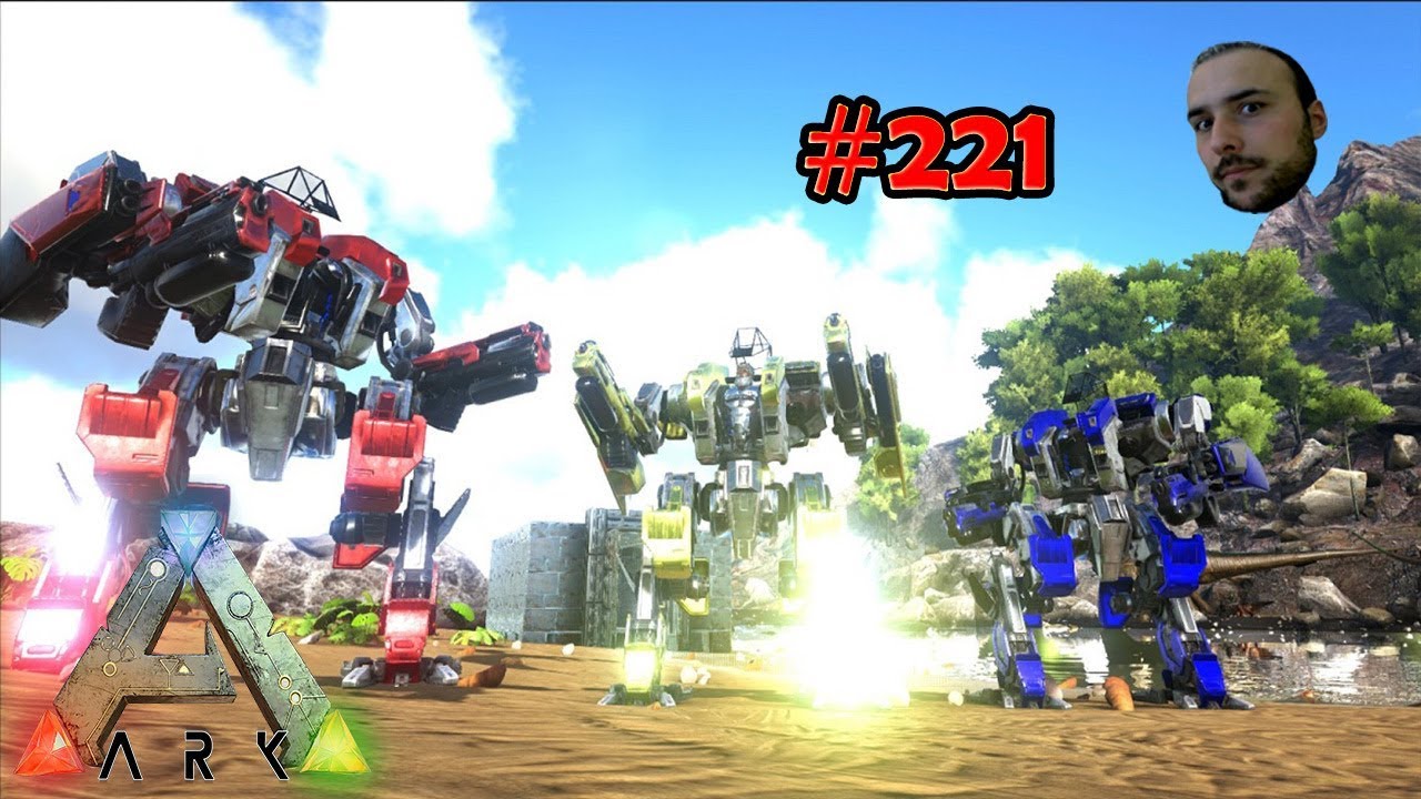 Robot Kıyafet vs Trex - Ark Modlu # 221 - YouTube