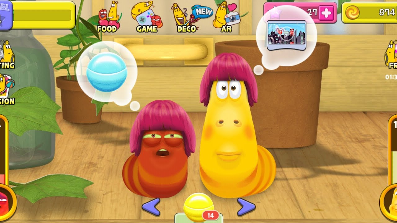 My Larva Season2 -Teasing them with candy - YouTube