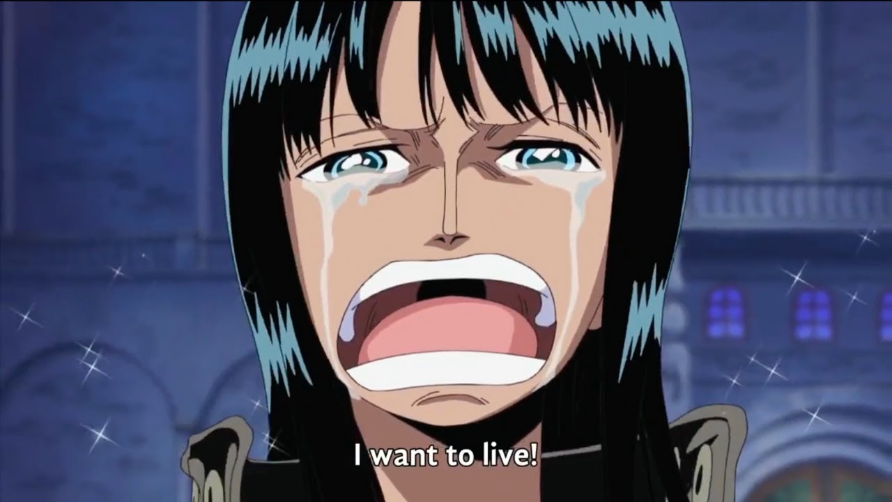 「One Piece」- Robin: I WANT TO LIVE! | Scene | War |「720p」 - YouTube