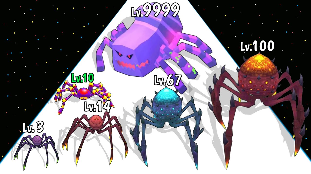 Insect Evolution Run - Last Spider Level Up Max Gameplay (Insect ...