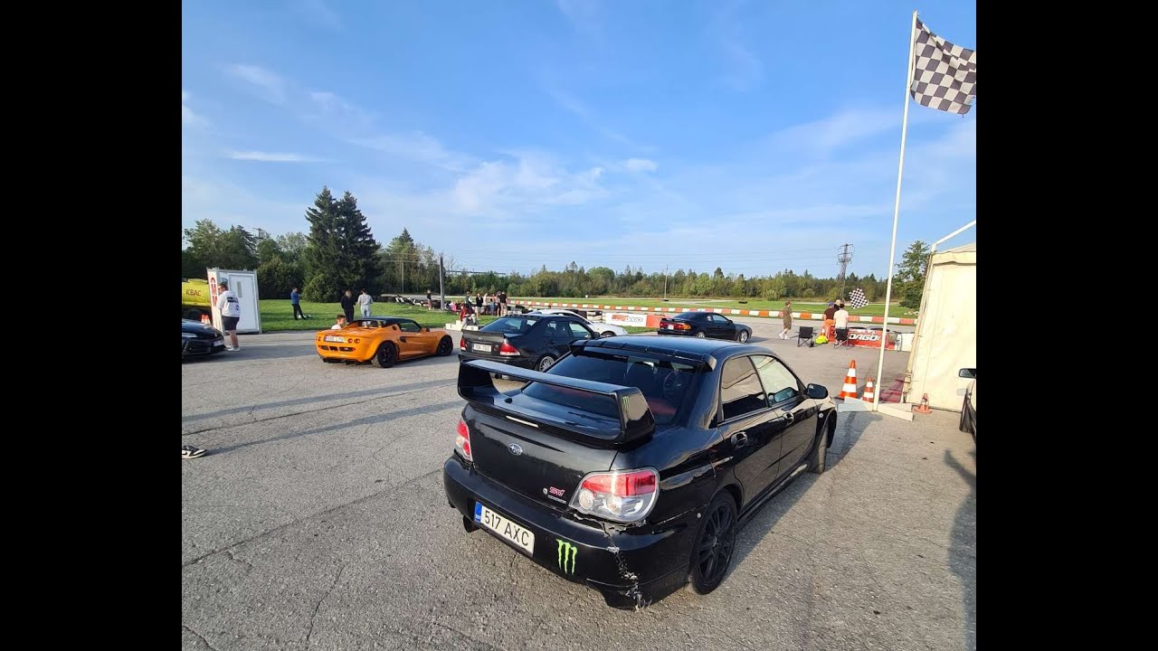 Subaru Impreza STI Tabasalu track (in Winter setup) - YouTube