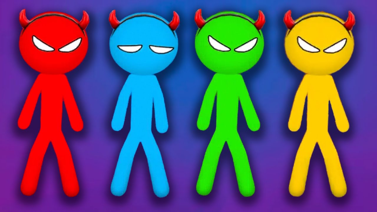 THE BATTLE OF THE DEMONS - Stickman Party 1 2 3 4 Player Games Free ...