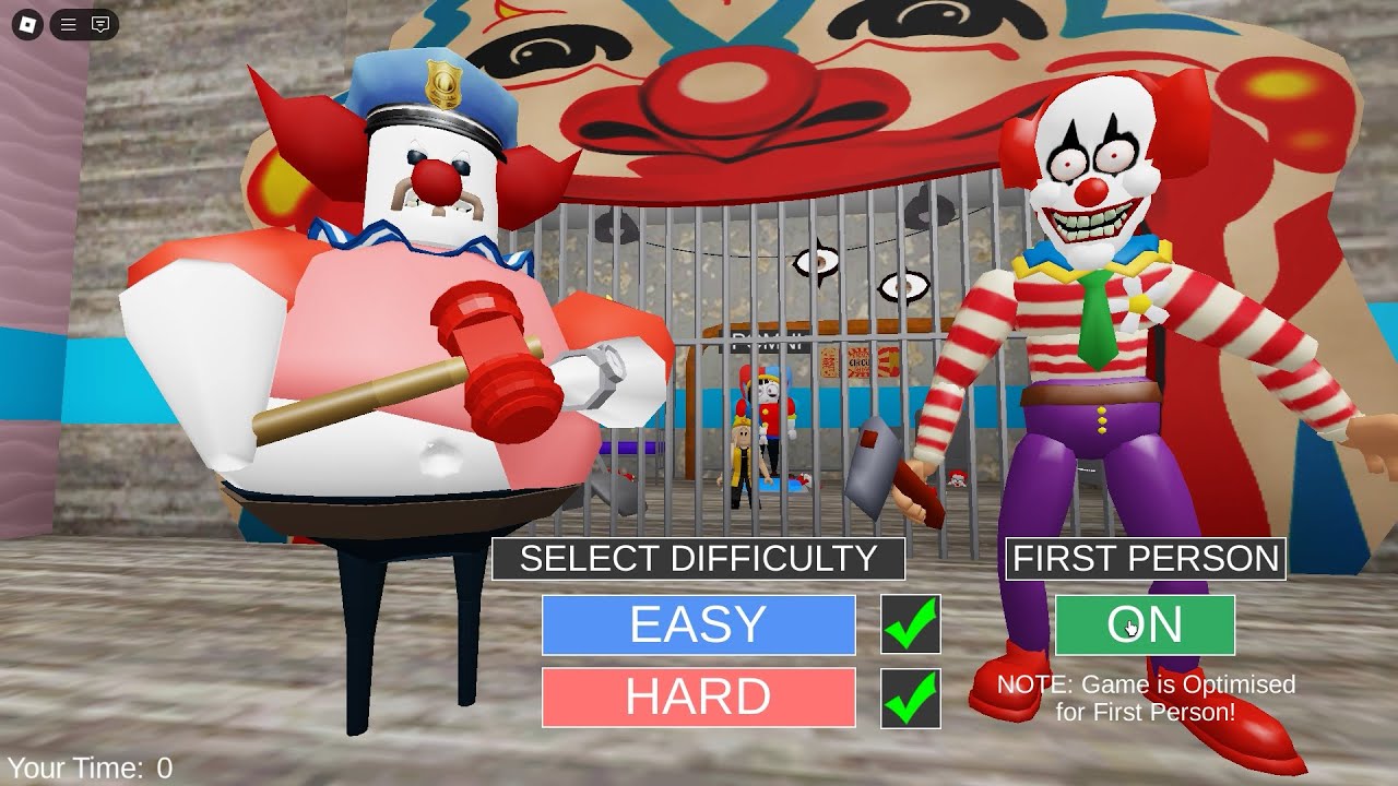 🔪 CLOWN'S PRISON RUN! Obby(#Roblox) - YouTube
