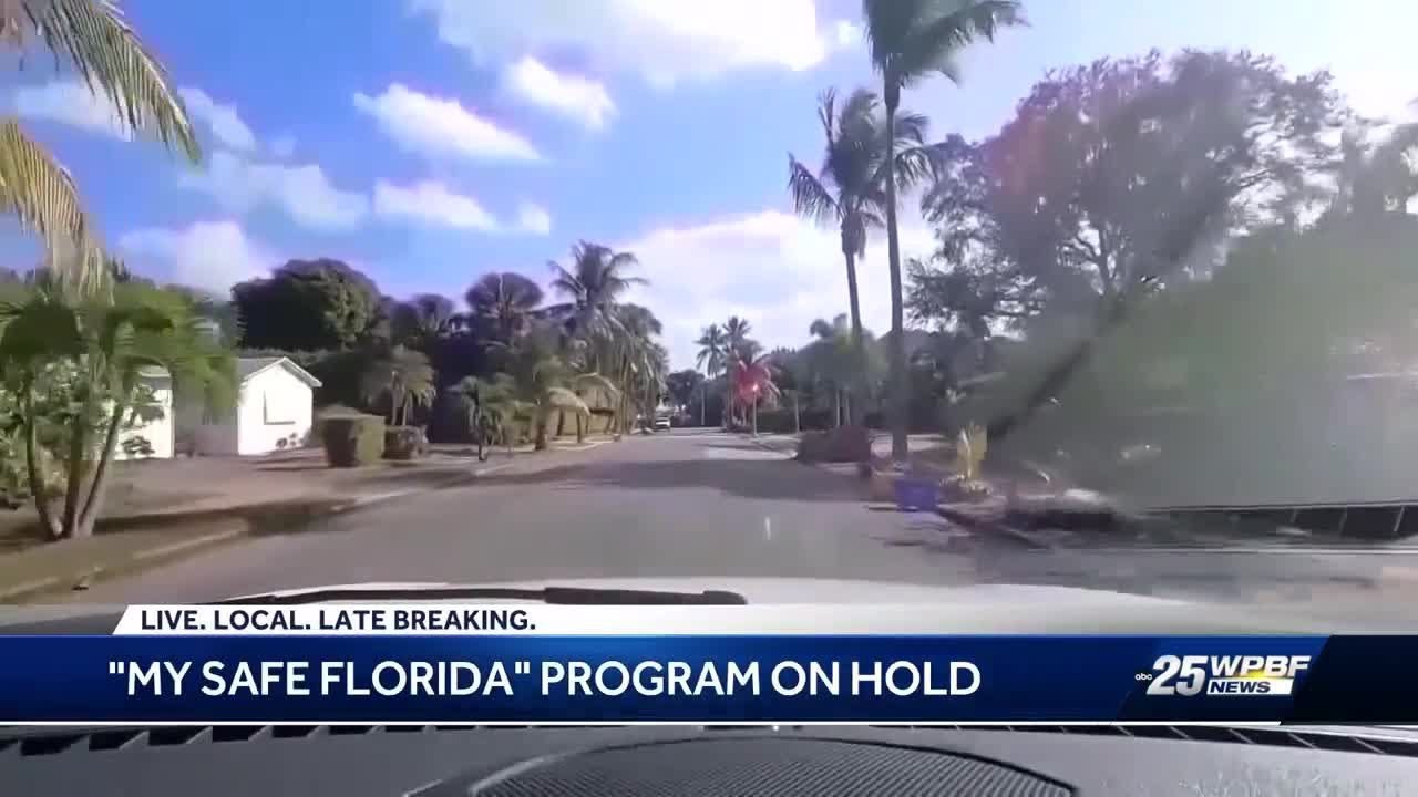 My Safe Florida Home program on hold - YouTube