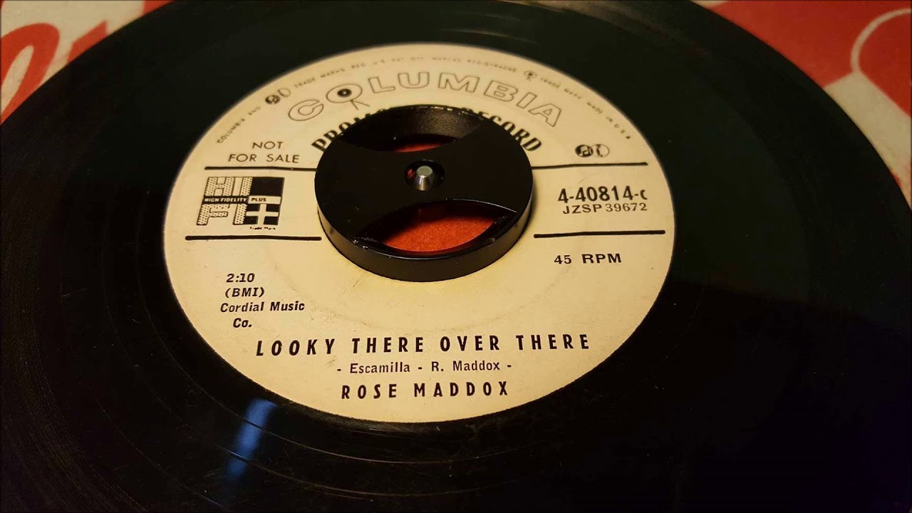 Rose Maddox - Looky There Over There - 1956 Rockabilly - Columbia 4 ...