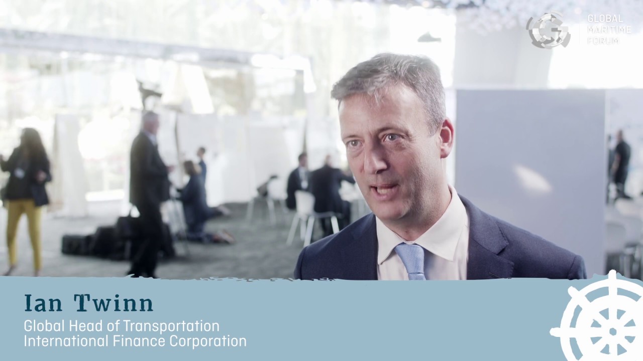 Snapshot with the IFC's Ian Twinn at the Global Maritime Forum's Annual ...